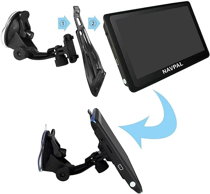 NAVPAL Sat Nav (7 INCH) UK EUROPE EDITION 2024 with BLUETOOTH